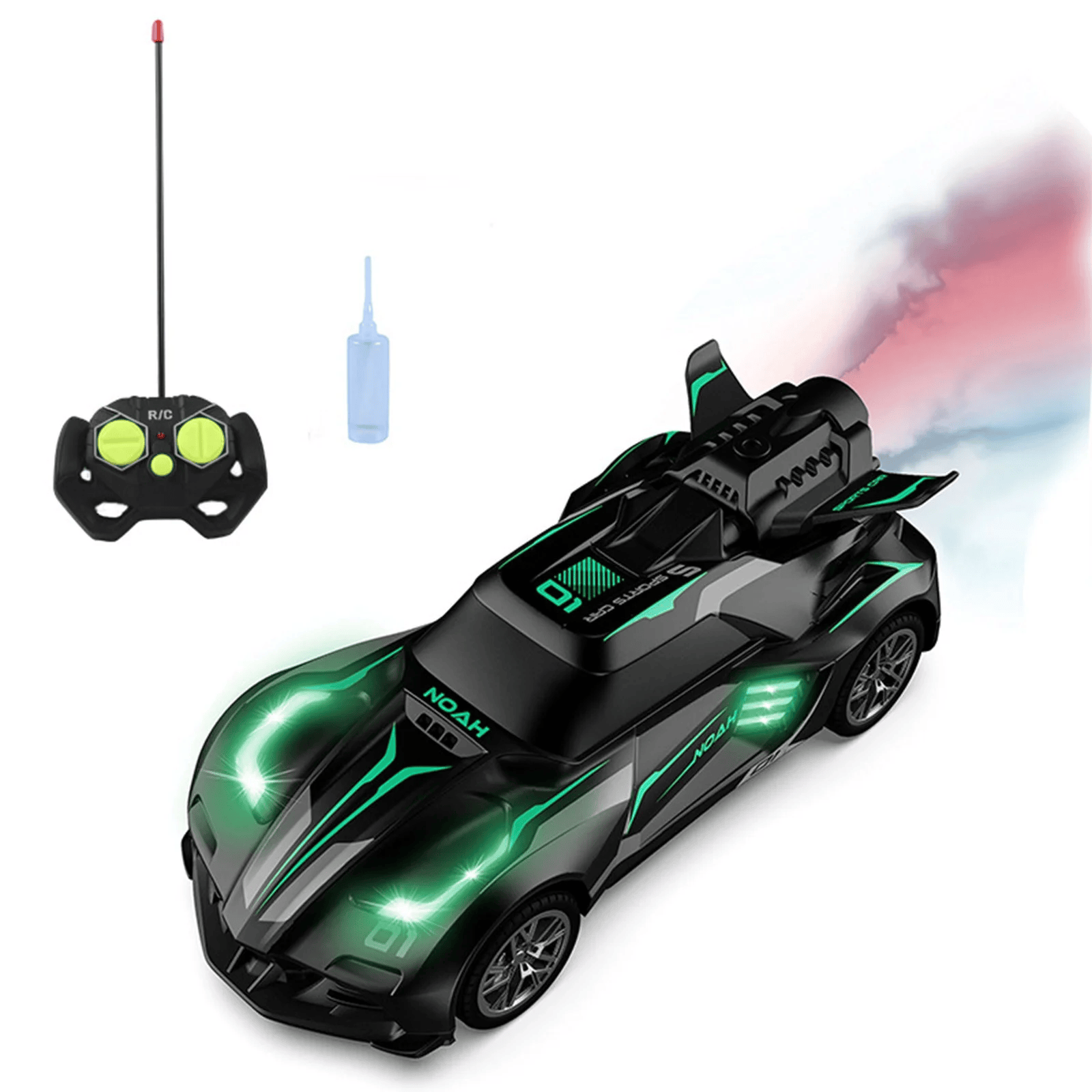 Noah Stunt Spray Racing Car - Toy Topiya