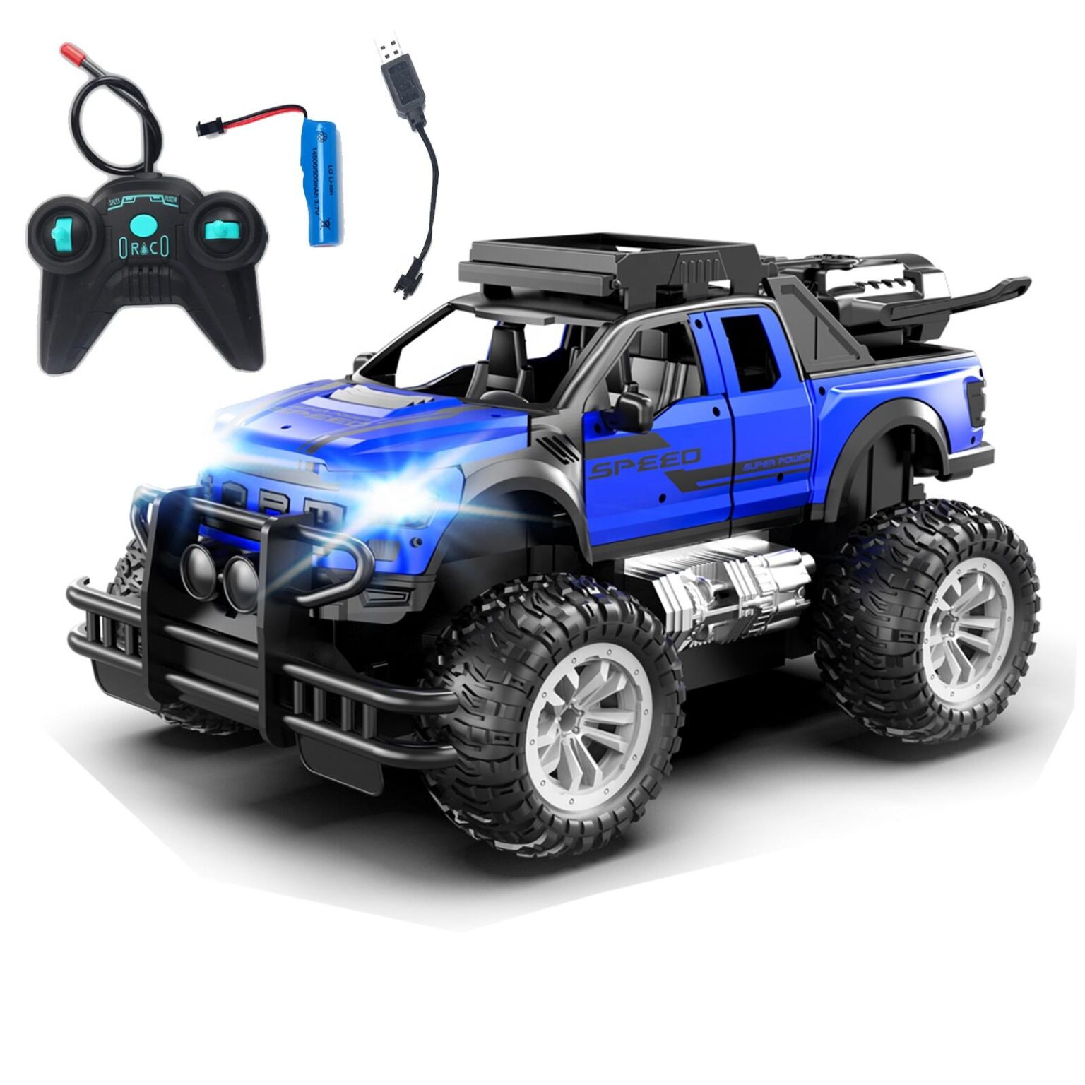 Super Speed RC Car – Red | Remote Control - Toy Topiya